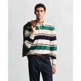 Gant Sweatshirt Herren Gr&ouml;&szlig;e XXL beige / navy / braun / gr&uuml;n
