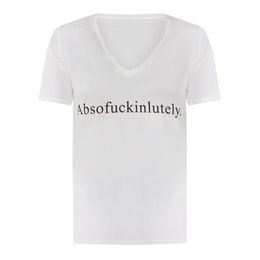 No Matter What T-Shirt Damen Gr&ouml;&szlig;e XL schwarz / offwhite