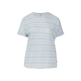 QS T-Shirt Damen Gr&ouml;&szlig;e 5XL creme / hellblau