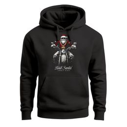 Neverless Sweatshirt 'Bad Santa' Herren Gr&ouml;&szlig;e L schwarz