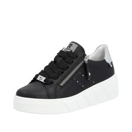 Rieker Sport Sneaker Damen Gr&ouml;&szlig;e 41 schwarz / wei&szlig;