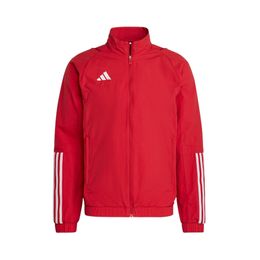 adidas Performance Sportjacke 'Tiro 23' Herren Gr&ouml;&szlig;e L rot / wei&szlig;