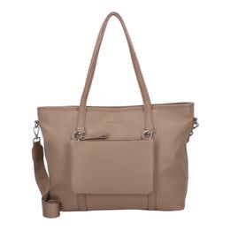 Tom Tailor Shopper Damen Gr&ouml;&szlig;e One Size taupe