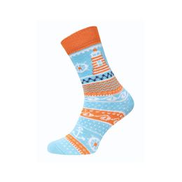 Homeofsocks Socken 'HOS908' Damen Gr&ouml;&szlig;e 35/38 hellblau