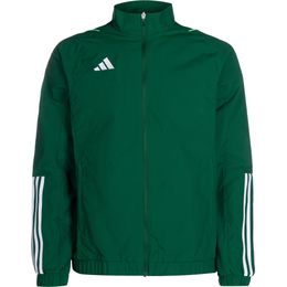 adidas Performance Sportjacke 'Tiro 23' Herren Gr&ouml;&szlig;e XS smaragd / wei&szlig;