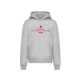 F4NT4STIC Pullover 'Kellogg's Breakfast Cereals Morning Lets Face It' M&auml;dchen Gr&ouml;&szlig;e 122/128 graumeliert / pink