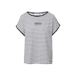 comma, Comma Casual Identity T-Shirt Damen Gr&ouml;&szlig;e S schwarz / wei&szlig;