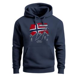Neverless Sweatshirt 'Discover Norway' Herren Gr&ouml;&szlig;e XL navy