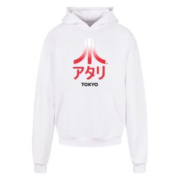F4NT4STIC Sweatshirt 'Atari Tokyo Retro Arcade Games' Herren Gr&ouml;&szlig;e 4XL feuerrot / schwarz / wei&szlig;