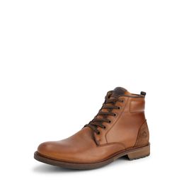 Travelin Schn&uuml;rboots 'Walton' Herren Gr&ouml;&szlig;e 40 cognac