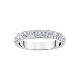 Thomas Sabo Ring Damen Gr&ouml;&szlig;e 50 silber / transparent