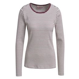 Smith & Soul Smith&soul T-Shirt Damen Gr&ouml;&szlig;e M bordeaux / wei&szlig;