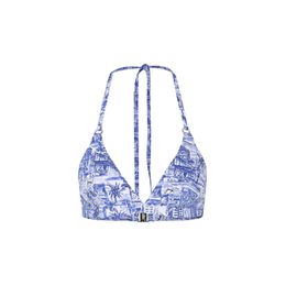 JOOP! Bikinitop Damen Gr&ouml;&szlig;e 75 blau / wei&szlig;