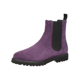 Sioux Chelsea Boots 'Meredith' Damen Gr&ouml;&szlig;e 38 anthrazit / lavendel Winterschuhe