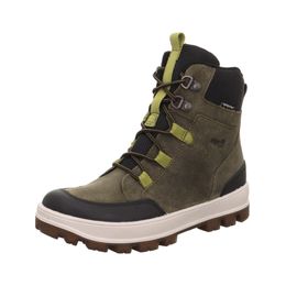 Superfit Snowboots 'Tedd' Jungen Gr&ouml;&szlig;e 34 anthrazit / oliv