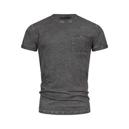 INDICODE Jeans T-Shirt 'Kilmon' Herren Gr&ouml;&szlig;e M grau