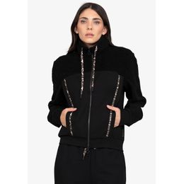 Sportalm Kitzb&uuml;hel Sweatjacke Damen Gr&ouml;&szlig;e XS schwarz