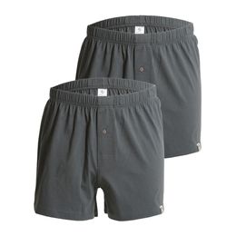 Haasis Bodywear Boxershorts Herren Gr&ouml;&szlig;e S grau
