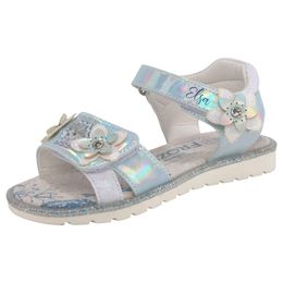 Disney Sandale M&auml;dchen Gr&ouml;&szlig;e 31 beige / rauchblau / hellblau / silber / transparent