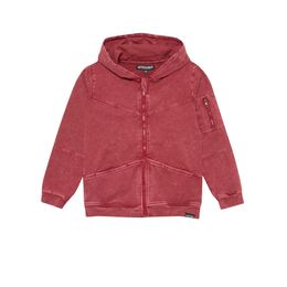 4president Sweatjacke 'Nijs' Jungen Gr&ouml;&szlig;e 80 rot