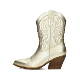 Posh By Poelman Cowboystiefel 'Juul' Damen Gr&ouml;&szlig;e 37 gold Winterschuhe