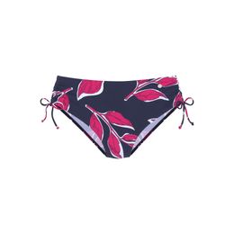 Lascana Bikinihose Damen Gr&ouml;&szlig;e XS marine / pink / wei&szlig;