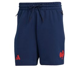 adidas Performance Sportshorts 'France Travel' Herren Gr&ouml;&szlig;e L dunkelblau / rot