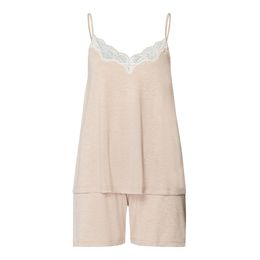 Hanro Shorty ' Natural Elegance ' Damen Gr&ouml;&szlig;e M hellbraun Winterkleid