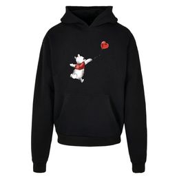 F4NT4STIC Sweatshirt 'Disney Winnie The Pooh Winnie & Balloon' Herren Gr&ouml;&szlig;e XXXL grau / dunkelrot / schwarz / wei&szlig;