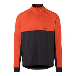 Vaude Sportshirt 'Qimsa' Herren Gr&ouml;&szlig;e S orangerot / schwarz