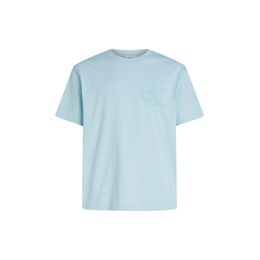 Calvin Klein Jeans T-Shirt Herren Gr&ouml;&szlig;e L hellblau