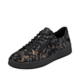 Remonte Sneaker Damen Gr&ouml;&szlig;e 42 gold / schwarz