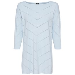 Laura Scott Pullover Damen Gr&ouml;&szlig;e M/L hellblau