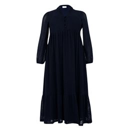 Yoek Kleid Damen Gr&ouml;&szlig;e 50/52 navy Winterkleid