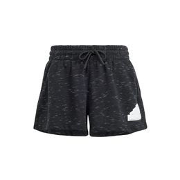 adidas Sportswear Sportshorts 'Future Icons' M&auml;dchen Gr&ouml;&szlig;e 164 schwarzmeliert / wei&szlig;