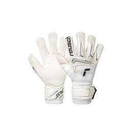 Reusch Torwarthandschuhe 'Attrakt Gold X Ortho-Tec' Herren Gr&ouml;&szlig;e M/L wei&szlig;