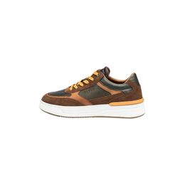 Lloyd Sneaker 'Egilo' Herren Gr&ouml;&szlig;e 45 braun / kupfer / dunkelgr&uuml;n