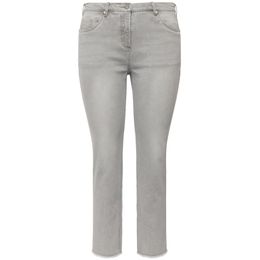 Ulla Popken Jeans Damen Gr&ouml;&szlig;e 39/40 hellgrau
