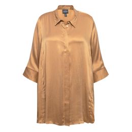 Ulla Popken Bluse Damen Gr&ouml;&szlig;e XL/XXL gold
