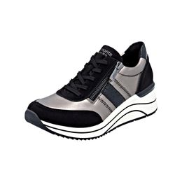 Remonte Sneaker Damen Gr&ouml;&szlig;e 42 grau / schwarz / silber
