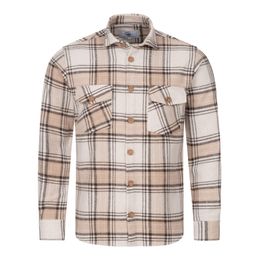Rock Creek Hemd Herren Gr&ouml;&szlig;e XXXL beige / sand / schwarz