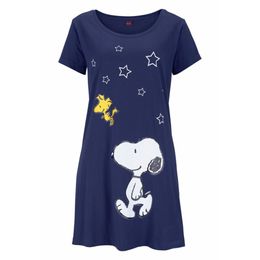 PEANUTS Nachthemd Damen Gr&ouml;&szlig;e XL marine