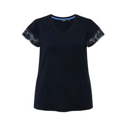 Ulla Popken Shirt Damen Gr&ouml;&szlig;e XXXL/4XL marine