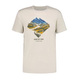 Icepeak T-Shirt Herren Gr&ouml;&szlig;e L blau / gelb / gr&uuml;n / puder