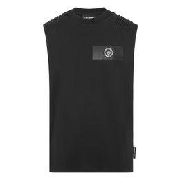 Plein Sport T-Shirt Herren Gr&ouml;&szlig;e 4XL schwarz / offwhite