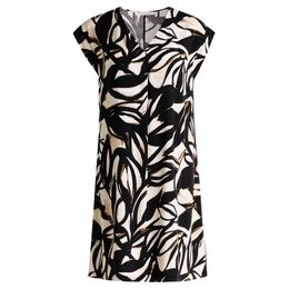 BETTY & CO Betty & Co Kleid Damen Gr&ouml;&szlig;e 40 hellbeige / schwarz Winterkleid