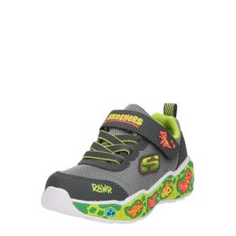 Skechers Sneaker 'PLAY SCENE' Jungen Gr&ouml;&szlig;e 24 grau / dunkelgrau / apfel / himbeer