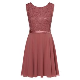 Marie Lund Abendkleid Damen Gr&ouml;&szlig;e 34 rosa