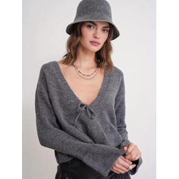 Mixray Pullover Damen Gr&ouml;&szlig;e S/L dunkelgrau