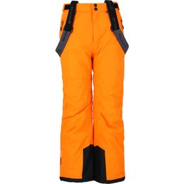 WHISTLER Sporthose 'Fairfax' Jungen Gr&ouml;&szlig;e 176 neonorange / schwarz